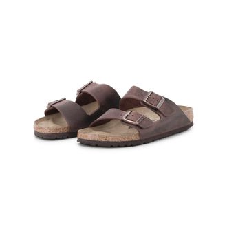 Birkenstock Sandale Arizona aus ge&ouml;ltem Leder
