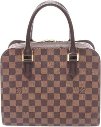 Louis Vuitton Sac &agrave; main Pre-owned en toile Monogram - Femme - Pre-owned - Brun - Taille: ONE Size