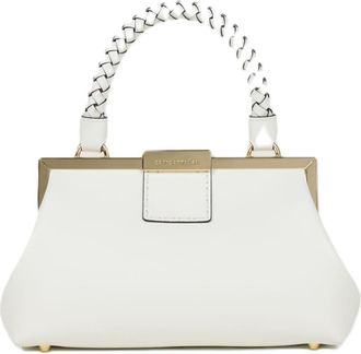 Cromia Unisex Ladies Bag Sirena Rucksack, Weiß