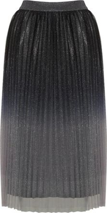 Ichi Ichi, Femme, Jupes, Noir, Taille: 40 FR Midi Skirts