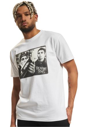Mister Tee Herren Beastie Boys Check Your Head Oversize Tee White, XXL
