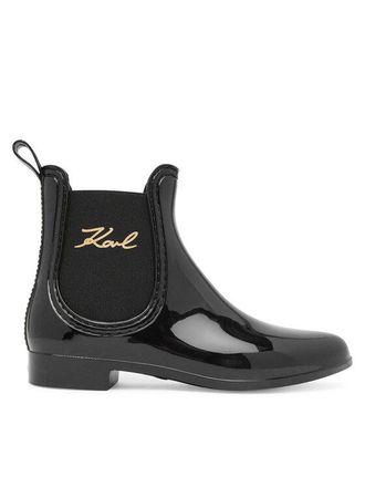 Karl Lagerfeld Gummistiefel Kalosh II KL94775 Schwarz