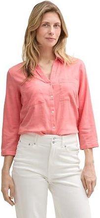 Tom Tailor 1046197 Blouse, 14980-rosewood Pink, 32 Femmes