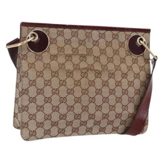 Gucci Pre-owned Canvas Cross Body Bag - - Pre-owned - Damen - Beige - ONE SIZE