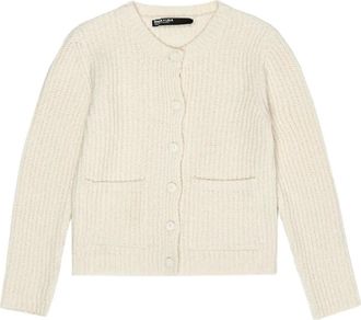 Bimba & Lola cardigan à boutonnière - IVORY