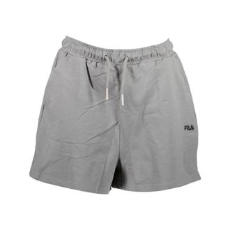 Fila Femme, Shorts, Gris, Taille: 38 FR Grigio Cotton Jogger Pant