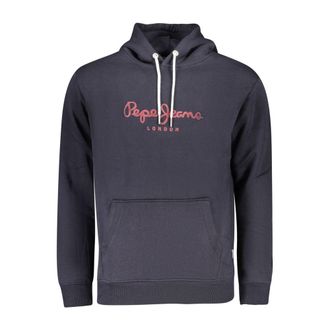 Pepe Jeans London Blauer Baumwoll-Herrenpullover