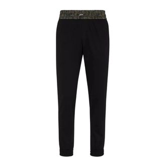 Philipp Plein Kontrastierende Jogginghose - - Trousers - Herren - Schwarzk - L
