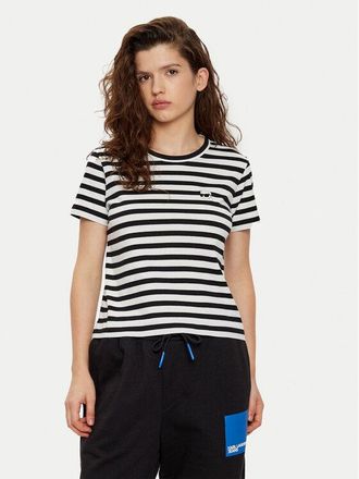Karl Lagerfeld T-Shirt A1W17099 Schwarz Regular Fit