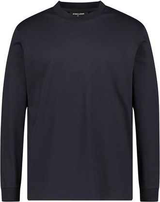 Strellson Herren T-Shirts blau Baumwolle