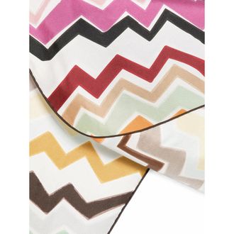 Missoni Zig-Zag Print Silk Scarf - Multicolor