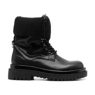 Versace Jeans Couture Schwarze Drew Booties - - Shoes - Damen - Schwarzk - 37 EU