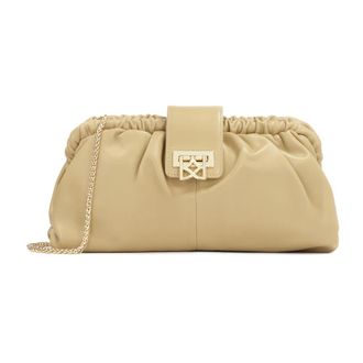 Kazar Beige Clutch Tasche - - Bags - Damen - Beige - ONE SIZE