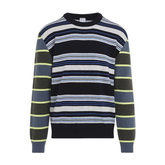 Paul Smith Round-Neck Strickwaren - - Knitwear - Herren - Blau - L