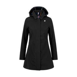 K-Way Single-Breasted Manteaux - Femme - Manteaux - Noir - Taille: 42 FR