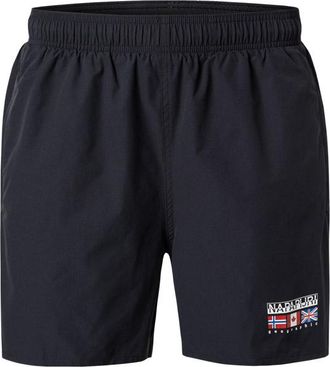Napapijri Herren Badeshorts schwarz unifarben