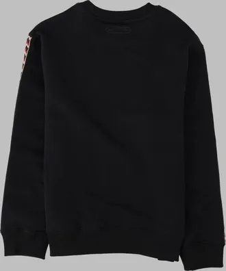 Lanvin Logo-Embroidered Sweatshirt - Black