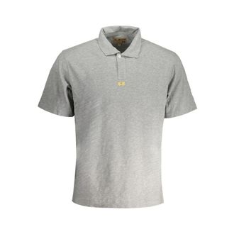 La Martina Kurz&auml;rmeliges Poloshirt - - Tops - Herren - Grau - 2XL