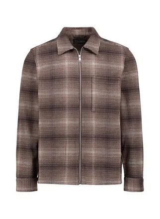 Marc O'Polo Herren Overshirt braun kariert