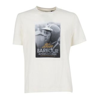 Barbour Port T-Shirt - - Tops - Herren - Wei&szlig; - S