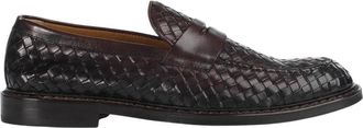 Doucal's Homme, Chaussures, Brun, Taille: 44 EU Loafer en Cuir Tress&eacute;