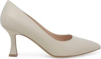 Melluso Chaussures femme MELLUSO D160ZV blanc lait escarpins en cuir bout pointu talon 37.5