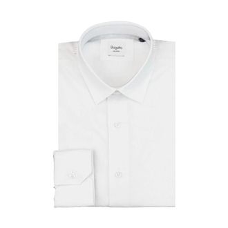 Bagutta Homme, Chemises, Blanc, Taille: XL Chemise Blanche en Lin