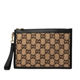 Gucci Sac pochette vintage Pre-owned - Femme - Pre-owned - Beige - Taille: ONE Size