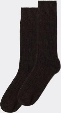 Calzedonia Kurze Gerippte Herrensocken Mit Wolle Und Cashmere Braun