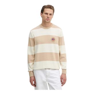 Lacoste Homme, Pulls, Beige, Taille: L Pulls &agrave; col rond