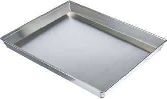 Ballarini Ballarini 7044.35 Dose rechteckig, Flared Ecken mit Aluminium roh Grenze, 35 x 28