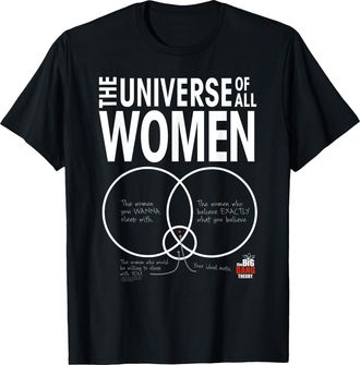 The Big Bang Theory The Universe Of All Women T-Shirt