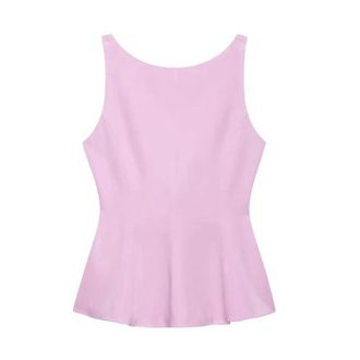 Generic Haut d&eacute;contract&eacute; pour femme, coupe ample, motif papillons, style jupe courte, ourlet slim fit, Pnnrk, S