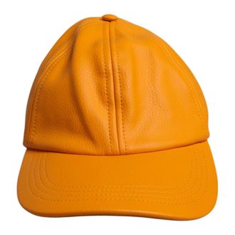 Dolce & Gabbana Logo Details Baseball Cap Orange Stilvoll - - Accessories - Herren - Orange - ONE SIZE