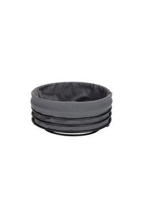 Justinus Bestecke Brotkorb, Anthrazit, Schwarz, Textil, rund, 10.7 cm, K&uuml;chenzubeh&ouml;r, Brotk&auml;sten & -K&ouml;rbe