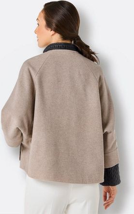 Cr&eacute;ation L Allwetterjacke Woll-Mix-Jacke Langarm