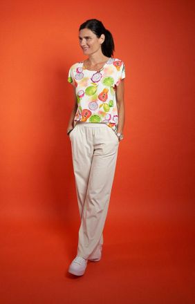 Seidel Moden Kurzarmshirt mit All-Over Print, MADE IN GERMANY