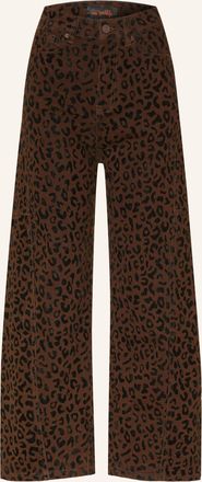 Miss Goodlife Miss Goodlife Cropped-Jeans Mit Samt braun