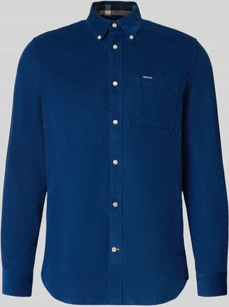 Barbour Tailored Fit Cordhemd mit Brusttasche