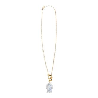 Chlo&eacute; Bloomcraft Double-Chain Anh&auml;nger Halskette - - Accessories - Damen - Gelb - ONE SIZE