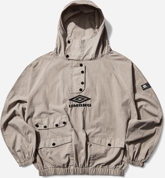 Umbro Faded Smock Anorak Greige