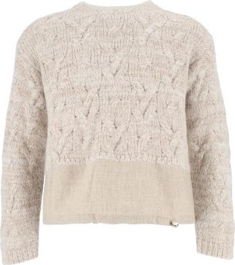 Fabiana Filippi Maglia Girocollo - - Knitwear - Damen - Beige - S