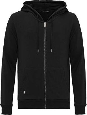 Red Bridge Pull à Capuche pour Homme Hoodie Veste de survêtement Fermeture éclair Premium Basic Noir XXL
