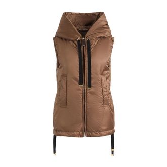 Max Mara Greengo Padded Vest - - Jackets - Damen - Braun - XS