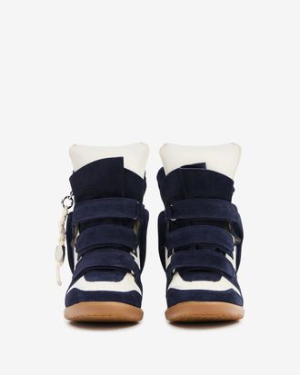 Isabel Marant Baskets Bekett Ring - Femme - Marine-&eacute;cru - Taille35 - Isabel Marant