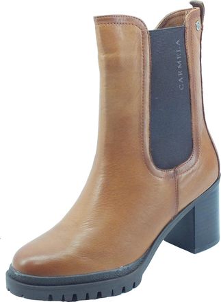 Carmela Damen 160315 Stiefeletten, Camel, 36 EU