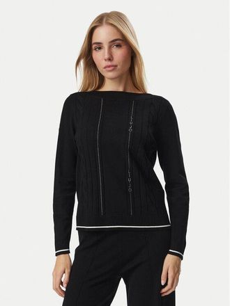 Liu Jo Pullover TF6189 MS63L Schwarz Regular Fit