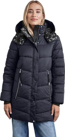 Street One Damen Jacke mit Abnehmbarer Kapuze