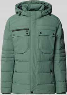 Lerros Steppjacke mit Kapuze und Brusttaschen