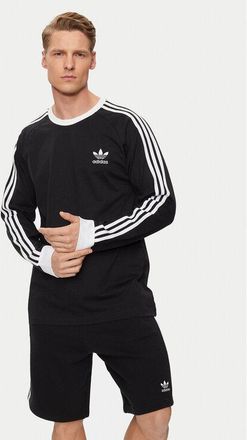 adidas Longsleeve Adicolor Classics 3-Stripes Long-Sleeve Top IA4877 Schwarz Slim Fit